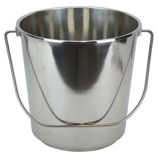 BUCKET POLISHED STAINLESS 9LT – Nautical Marine Sales