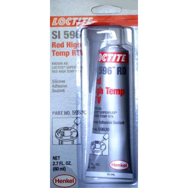 LOCTITE 596 SUPERFLEX RED HIGH TEMP RTV 80ML – Nautical Marine Sales