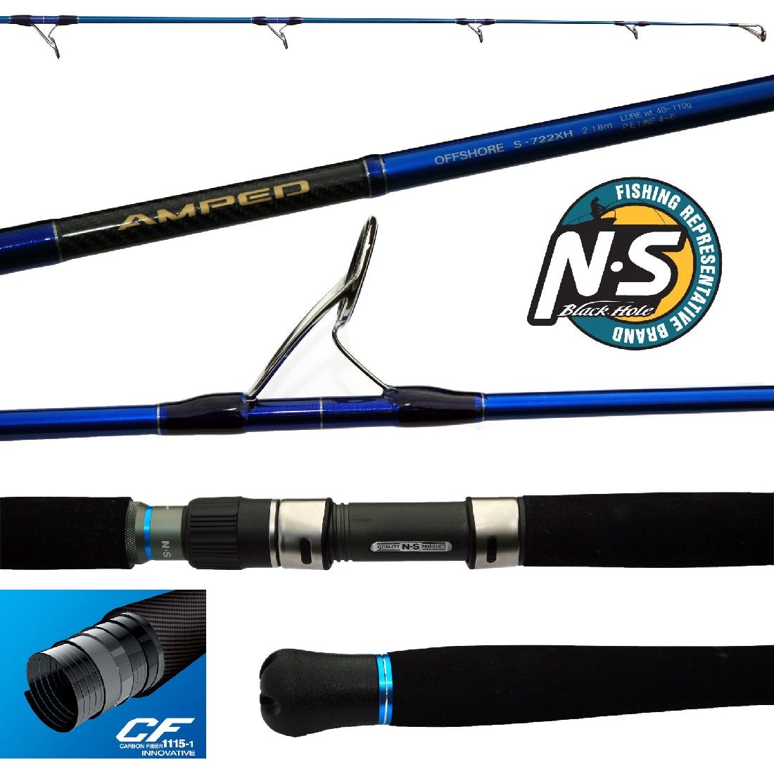 ROD NS AMPED OFFSHORE JIG OH PE3-6 – Nautical Marine Sales